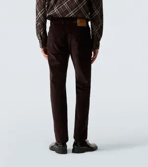 Burberry Cotton Corduroy Slim Pants