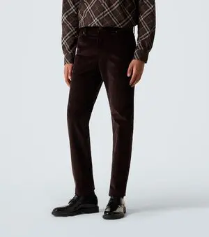 Burberry Cotton Corduroy Slim Pants