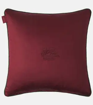 Etro Pegaso Paisley Cotton Cushion