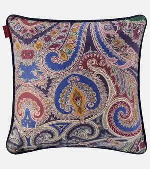 Etro Zahir Printed Cotton Cushion