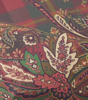 Etro Boyd Paisley Cotton Cushion