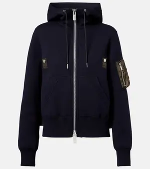 Sacai Oversized Sweatshirts Hoodies For Women