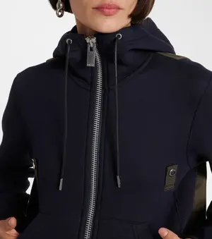 Sacai Paneled Hoodie
