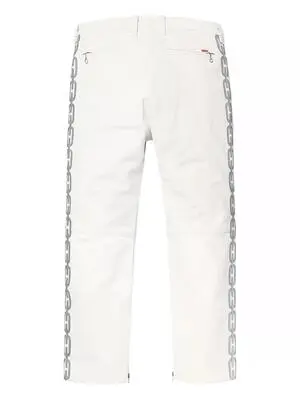 Supreme Flame Skull Chain Trousers