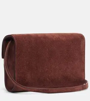 Savette Symmetry Mini Suede Shoulder Bag