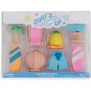 DAYDREAM SOCIETY Surf's Up Eraser Set - Assorted Pre-pack