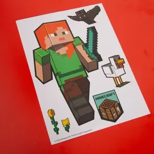 MINECRAFT Vinyl Stickers And Wall-clings
