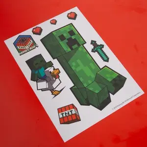 MINECRAFT Vinyl Stickers And Wall-clings