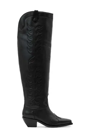 ALLSAINTS Landon Over-the-knee Western Boots