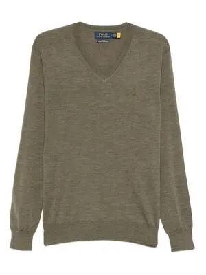 Polo Ralph Lauren Long Sleeve Pullover - Cargo Olive Heather