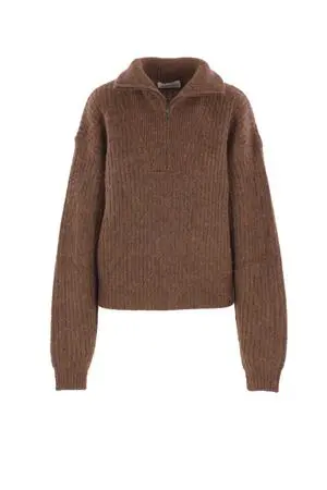 Women's Brown Knit