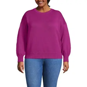Lands' End Puff Sleeve Sweaters For Women