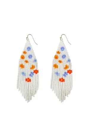 FOSTERIE Floral Dangle Earrings