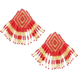 FOSTERIE Fuego Earrings - Red
