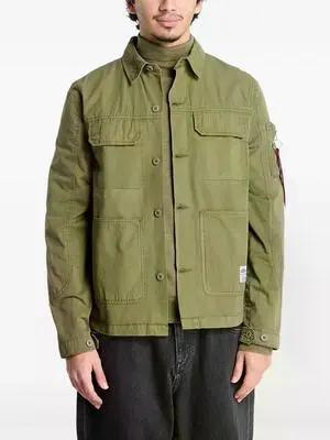 Alpha Industries Logo Overshirts For Men