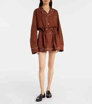 Prada Oversized Cotton Shirt
