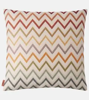 Missoni Watamu Zigzag Cotton Cushion - Multicoloured