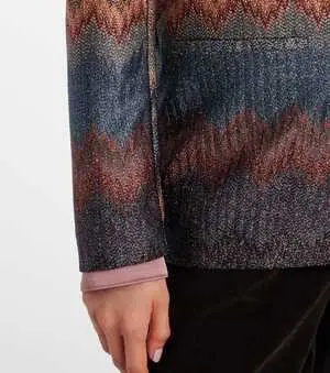 Missoni Zigzag Lame Blazer