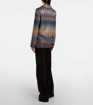 Missoni Zigzag Lame Blazer