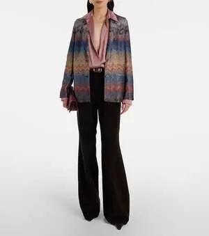 Missoni Zigzag Lame Blazer