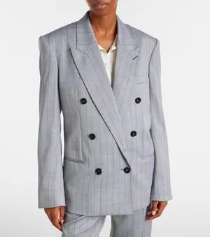 Stella McCartney Double-breasted Wool Blazer