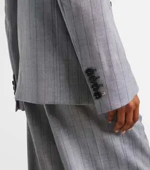 Stella McCartney Double-breasted Wool Blazer