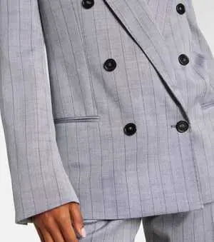 Stella McCartney Double-breasted Wool Blazer