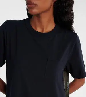 Sacai Paisley Paneled Minidress
