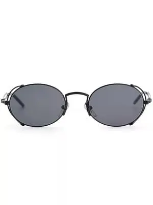 JEAN PAUL GAULTIER 55-3175 Round-frame Sunglasses - Black