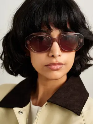 Celine Hexagon-frame Sunglasses