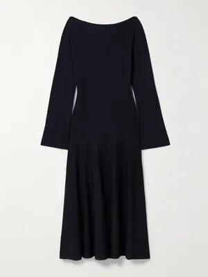 Khaite Ruth Wool Midi Dress