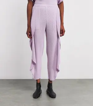 Issey Miyake Orbicular Pleats Trousers