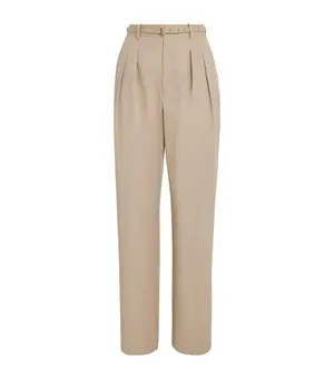 FRAME Pleated Stilt Trousers