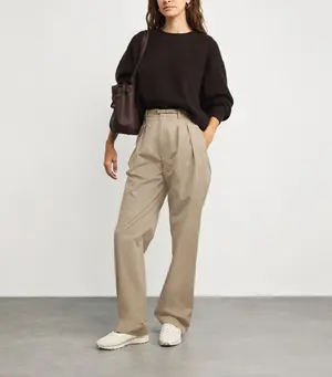 FRAME Pleated Stilt Trousers