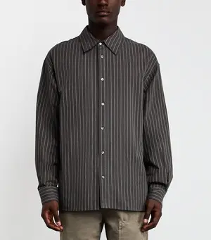 AGOLDE Stripe Oversized Shirt