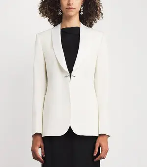 Max Mara Wool Shawl-collar Jacket