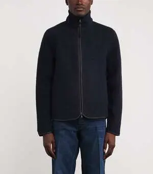 J. Lindeberg Wool-blend Fleece Dustin Jacket