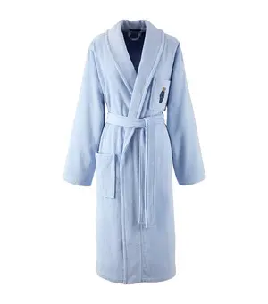 Ralph Lauren Denim Bear Robe - Blue