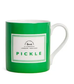 Harrods Pickle Logo Mug - Green