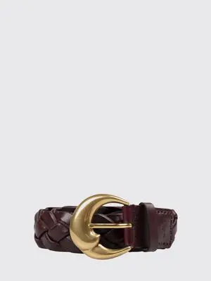 Etro Braided Leather Belt - Red
