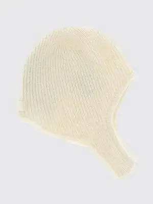 Jacquemus Ribbed Balaclava Hat - White