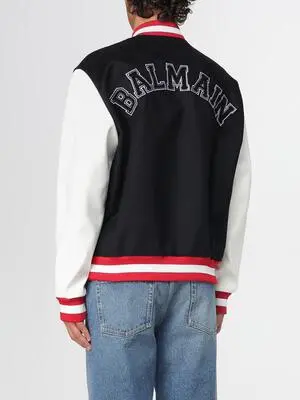 Balmain Varsity Jacket - Black