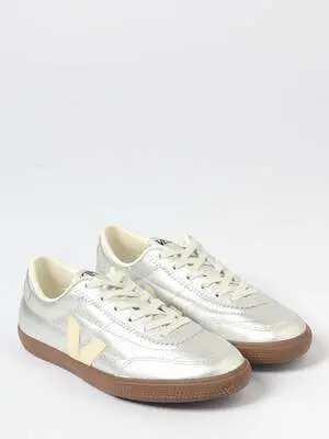 VEJA Metallic Sneakers - Silver