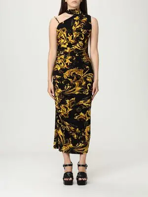 Versace Dress Black Gold Dresses