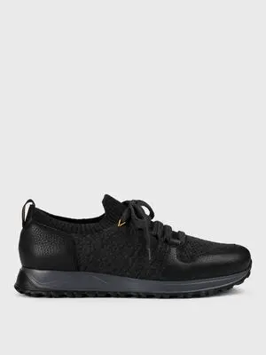 DOUCAL'S Lace-up Sneakers - Black