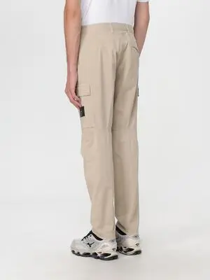 Stone Island Straight Leg Pants - Beige