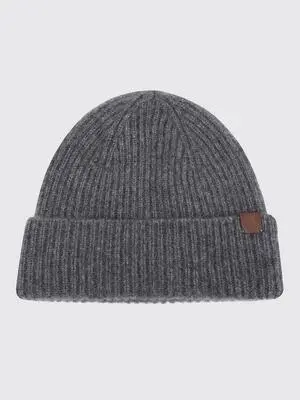 Eleventy Ribbed Beanie Mouse Grey
