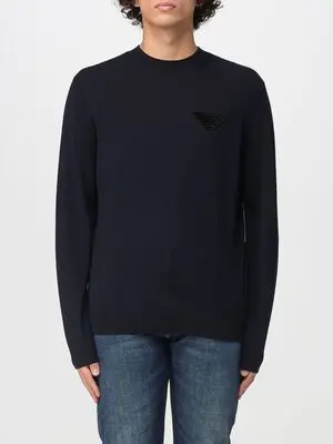Emporio Armani Men Frill Sweaters For Men