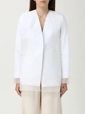 Max Mara Collarless Jacket