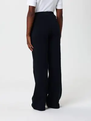 Max Mara Wide Leg Trousers - Navy